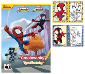 Jiri Models Omalovánky Spidey A5 15x21cm