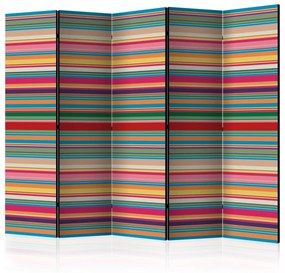 Paraván - Subdued stripes II [Room Dividers]