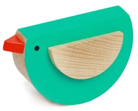 Hračka dřevěná PIPO - Kutulu, zelený kamarád z říše ptáků
