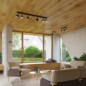 Sollux Lighting Stropní svítidlo OCULARE 6L černé