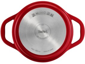 Tefal - Kastrol s poklicí AIR 20 cm červená