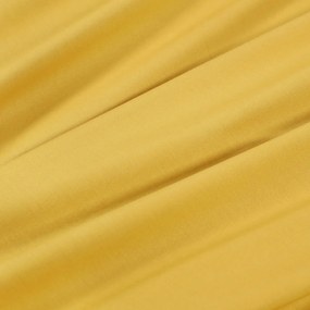 Goldea běhoun na stůl 100% bavlněné plátno - medově žlutý 35x160 cm
