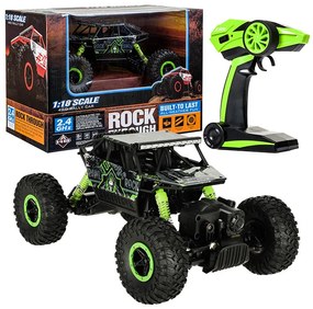 Creative Corner RC auto Rock Crawler HB 2.4GHz 1:18 zelené