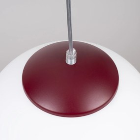 Sollux Lighting Závěsné svítidlo UGO 20 bordó