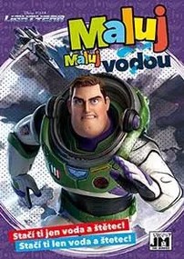 Jiri Models Omalovánky maluj vodou A5 Rakeťák