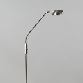 Moderní stojací lampa ocel včetně LED - Eva