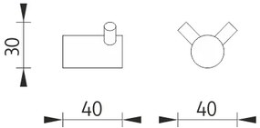 Nimco Háček dvojitý BORMO - BR 11053-26
