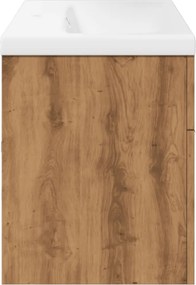Koupelnová skříňka se zápustným umyvadlem dub artisan 3328586