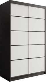 ADRK Furniture Posuvná skříň Lizi 120 ADRK-SW-LIZ-120-BW
