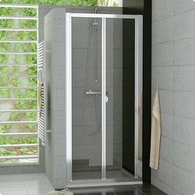 SanSwiss Ronal Top-Line TOPK09000122 sprchové dveře sklo Durlux 90 x 190 cm