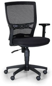 Kancelářská židle VENLO, šedá / modrá