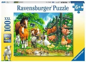 Ravensburger Zvířata spolu / 100 dílků  / od 6 let