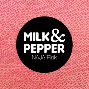 MILK&PEPPER Milkandpepper obojek pro psy Naja pink Velikost: 35x2 cm
