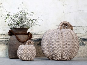 Latté antik dekorace dýně Pumpkin antique M - Ø 13,5*14 cm