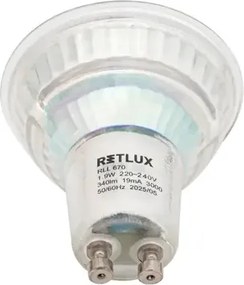 RETLUX RLL 670 Žárovka LED GU10 Bulb 1.9W / 340 lm / 3000K