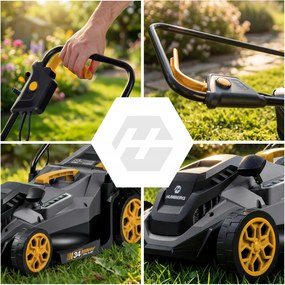 Elektrická sekačka HM-612, 1400W, 34cm | Humberg