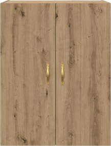 Nástěnná skříň 2 ks Artisanový dub 69,5 x 34 x 90 cm 3394519