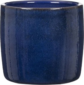 Velký modrý obal na květináč Scheurich 900 Mystic Blue 28