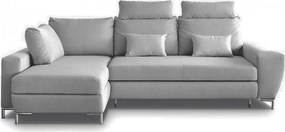 Casarredo - Komfort nábytek Rohová sedací souprava FAUNA I rozkládaci s úložným prostorem, výběr látek SK1 | Umístění rohu: roh na levé straně (viz obrázek),potah: rino 61