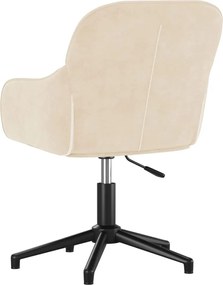 vidaXL Otočné jídelní židle 2 ks samet [3103386] Barva: Hnědá