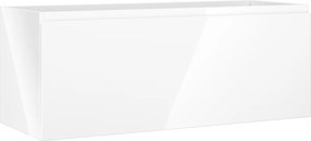 Mexen Orio, koupelnová skříňka 120 cm, 1 zásuvka, bílá lesklá, 91A10-12047-1-BF00