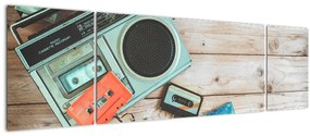 Obraz - Retro rádio (170x50 cm)