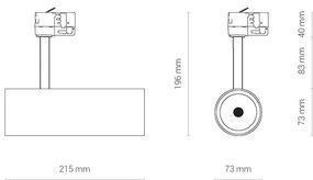 Svítidlo Nowodvorski 8761 CTLS MILO LED WHITE 25W, 4000K