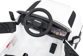 Elektrické autíčko Land Rover Defender bílé