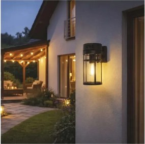 Venkovní nástěnné svítidlo s kamerou 1xE27/15W/230V Wi-Fi IP44