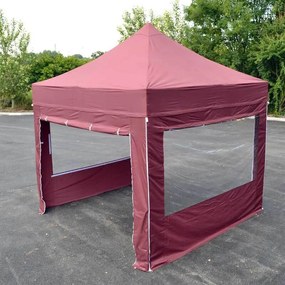 Nůžkový párty stan RedX® HOBBY 3x3 m (Kvalitní nůžkový stan 3x3 m - dostupný ve 11 barvách a možností vlastního potisku)