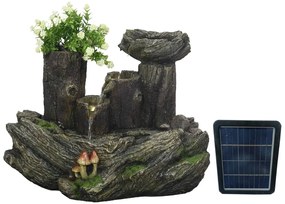 Zahradní solární fontána BestBerg SF-22 / polyresin / 55 x 30 x 40 cm