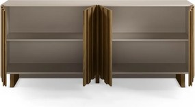 Krémová/v přírodní barvě komoda z borovicového dřeva 180x78x43 cm Marlo – Marckeric