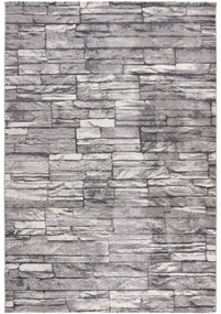 Koberce Breno Kusový koberec TRENDY 404/silver, Šedá, Vícebarevné, 160 x 230 cm