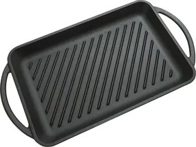 Cattara Grilovací pánev LITINA 33x21,5 cm / Grilovací nářadí / Litina