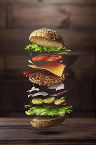 Koberec Burger 80x150 cm hnědý