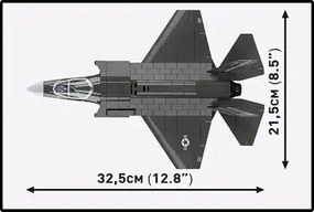 COBI 5912 Stavebnice F-35B LIGHTNING II / 1:48 / 614 dílků / 1 figurka