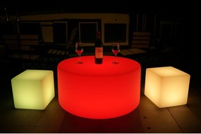 Svítící LED koule 50 cm – 18 RGB + 12 bílé