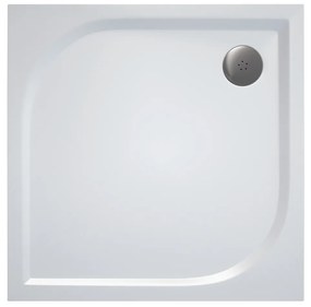 SanSwiss Tracy Sprchová vanička čtvercová 100×100 cm - bílá,    WAQ100004 WAQ 1000 04