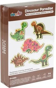 RAPPA Provlékačka dinosauři / 5 obrázků / 5 tkaniček