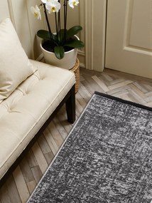 ELLE Decoration, Běhoun Brilliance Prisma 106310 Silver Grey z kolekce Elle, 80x250, šedá, ložnice