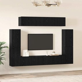 Sestava TV skříněk 8 ks Černý dub Kompozitní dřevo 3393325
