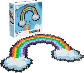 PLUS-PLUS Stavebnice Skládej podle čísel Duha / 500 dílků