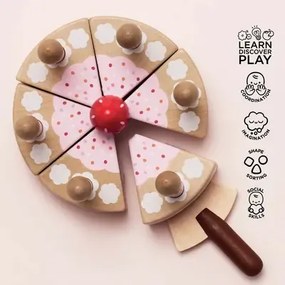 Le Toy Van Narozeninový dort Vanila / od 2 let