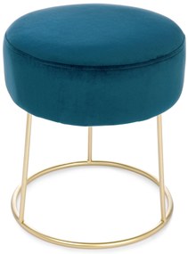 BIZZOTTO pouf CLARISSA tyrkysový 0720883