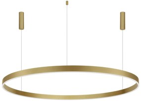 LED lustr Motif 150 zlaté stmívatelné