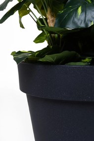 Květináč LEVANTA, plast, výška 35 cm, antracit