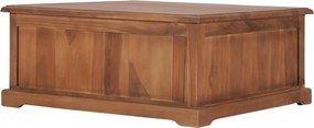 Konferenční stolek 68 x 68 x 30 cm masivní teakové dřevo 286274