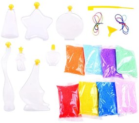Color day Kreativní sada barevný písek v lahvičkách