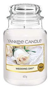 Vonná svíčka Yankee Candle Wedding Day, doba hoření 110 h