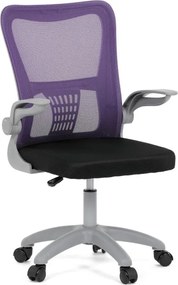 Dětská otočná židle fialová KA-K2008 PUR